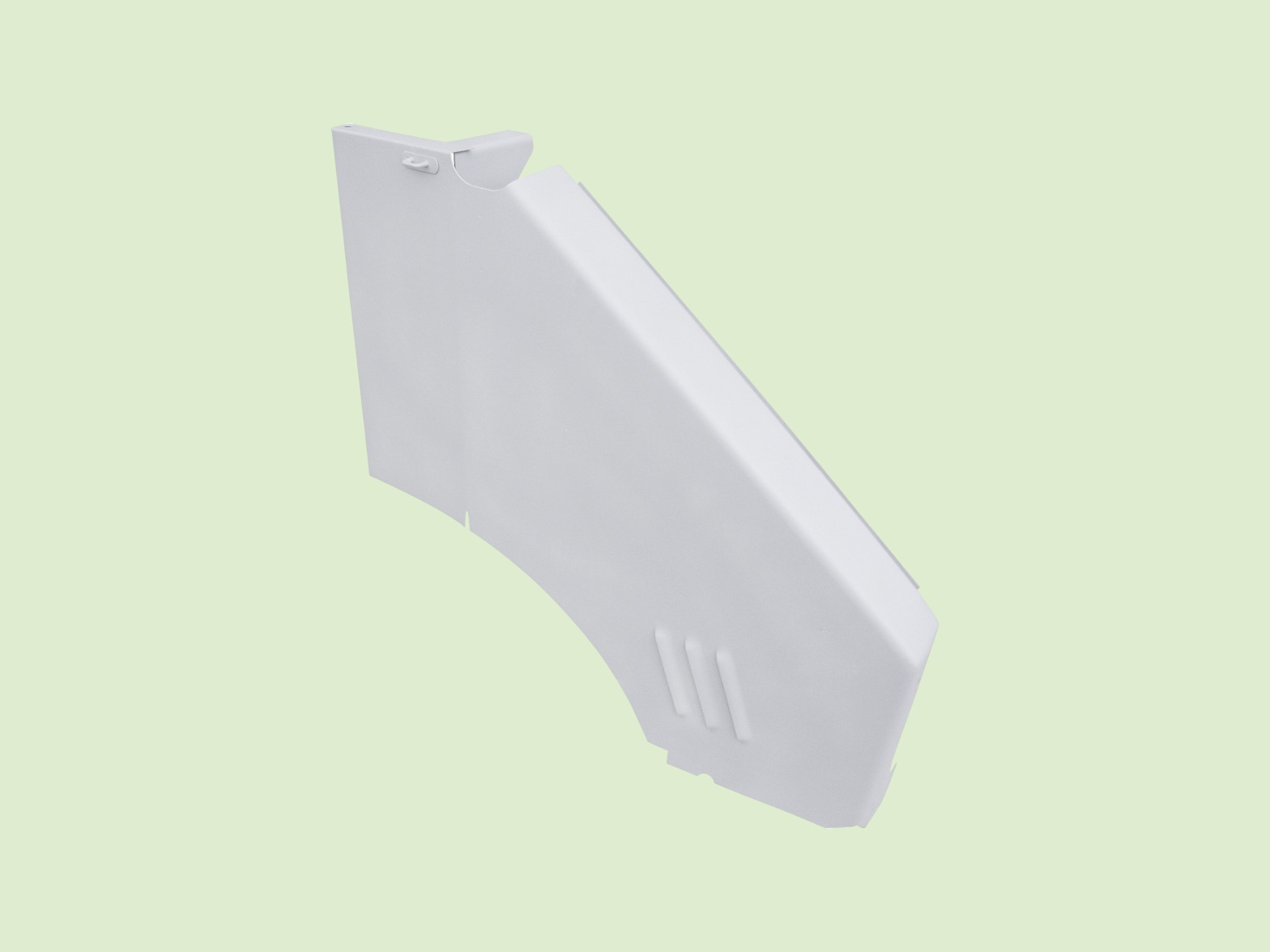 Repair of front right side panel U411
